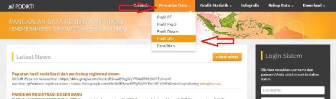 Cara Cek Data Mahasiswa Di Forlap PDDIKTI [Update] | SEVIMA