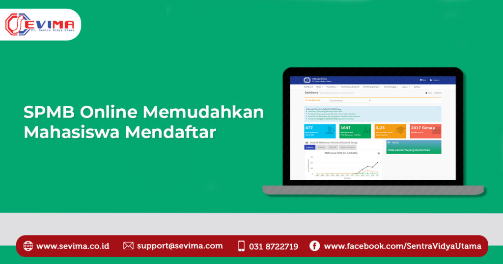 SPMB Online Memudahkan Mahasiswa Mendaftar | SEVIMA