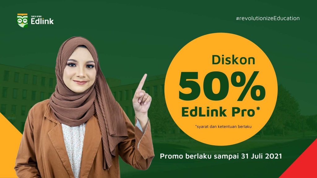 Diskon 50% Edlink Pro Khusus Mitra siAkad Cloud! | SEVIMA