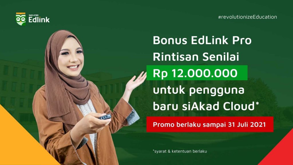 Gratis EdLink Pro Rintisan untuk Pengguna baru siAkad Cloud! | SEVIMA