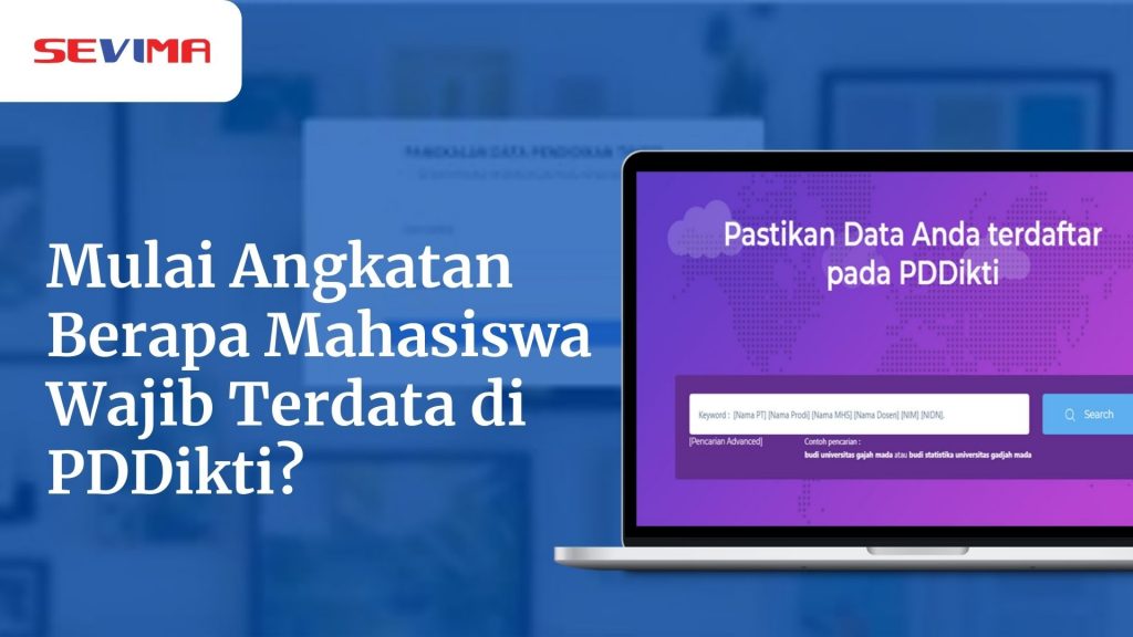 Mulai Angkatan Berapa Mahasiswa Wajib Terdata di PDDikti?