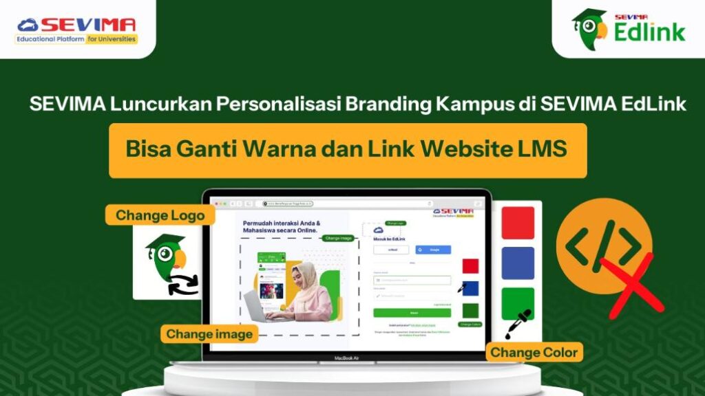 SEVIMA Luncurkan Personalisasi Branding Kampus di SEVIMA EdLink, Bisa Ganti Warna dan Link ...