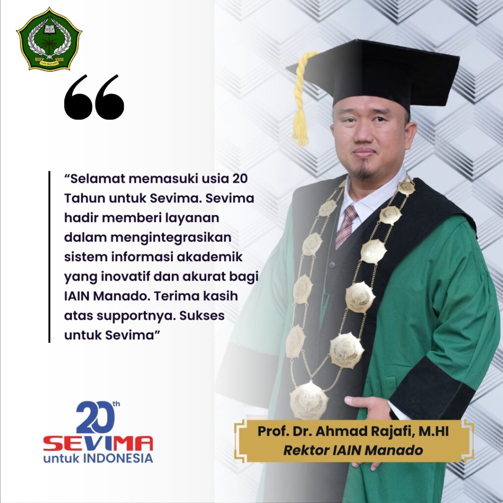 Rektor IAIN Manado Apresiasi SEVIMA Konsisten Lakukan Transformasi ...