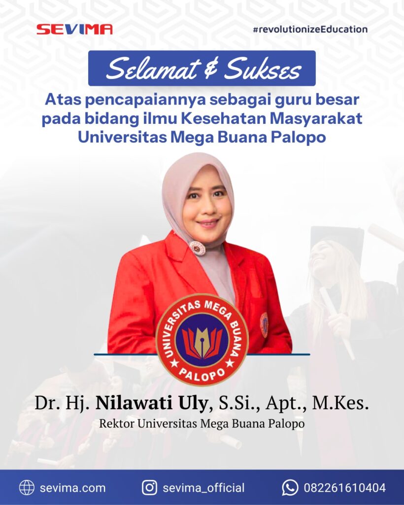 SEVIMA Ucapkan Selamat, Rektor Universitas Mega Buana Palopo Raih Gelar ...