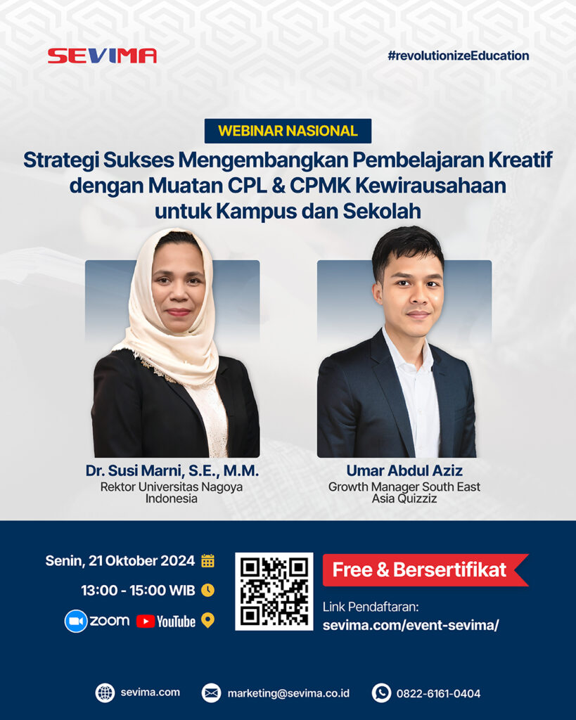 Webinar Nasional: Strategi Sukses Mengembangkan Pembelajaran Kreatif ...