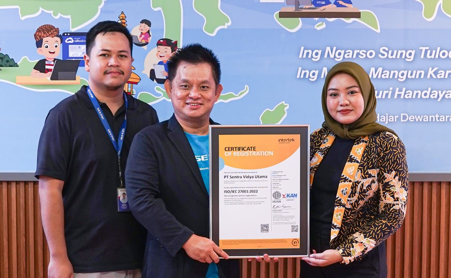 SEVIMA Raih Sertifikasi ISO 27001:2022, Bukti Komitmen dalam Menyediakan Layanan Teknologi ...