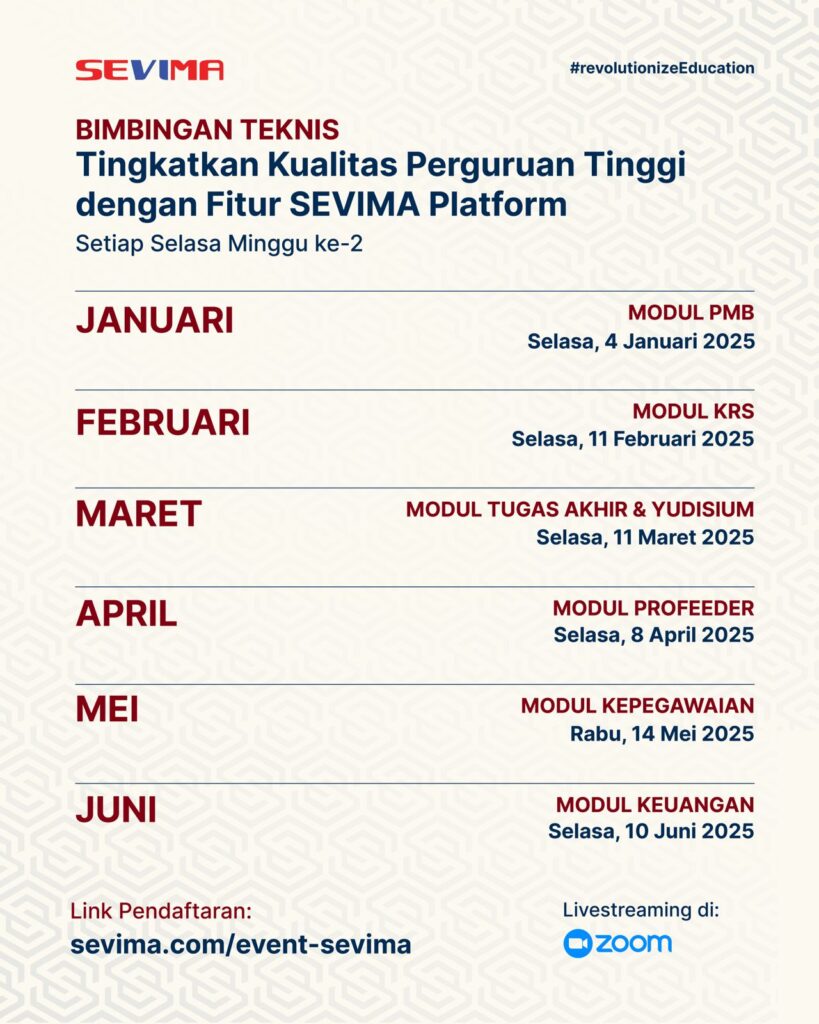 Bimbingan Teknis Sistem Akademik - Tingkatkan Kualitas Perguruan Tinggi ...