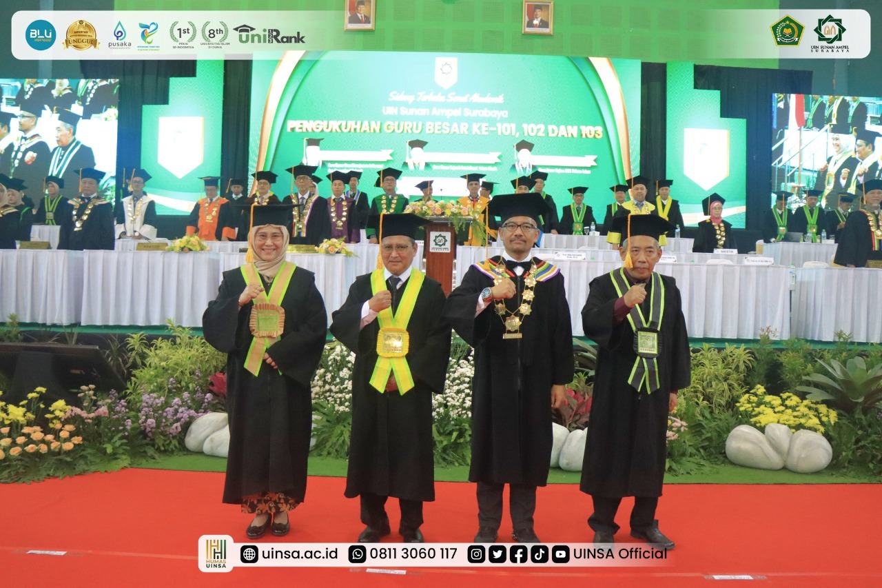 Prof Imas Maesaroh Dikukuhkan Sebagai Guru Besar ke-101 UIN Sunan Ampel | SEVIMA