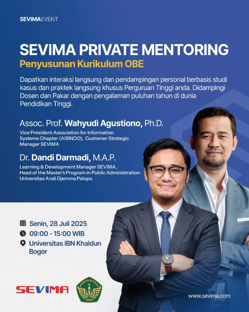 SEVIMA Private Mentoring: Penyusunan Kurikulum OBE | SEVIMA