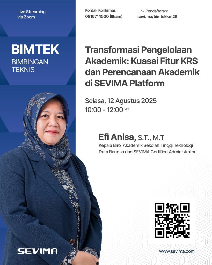 Webinar Bimbingan Teknis: "Transformasi Pengelolaan Akademik: Kuasai ...