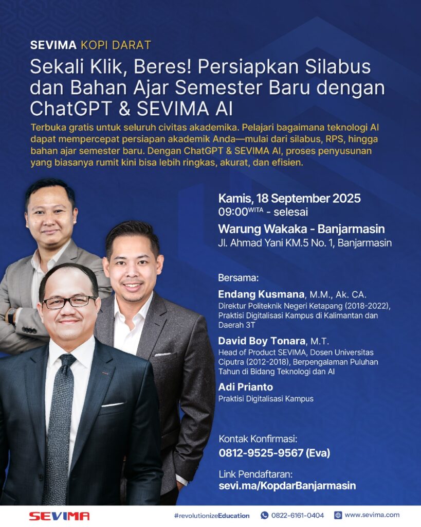 SEVIMA Kopi Darat-Sekali Klik Beres! Persiapkan Silabus dan Bahan Ajar ...