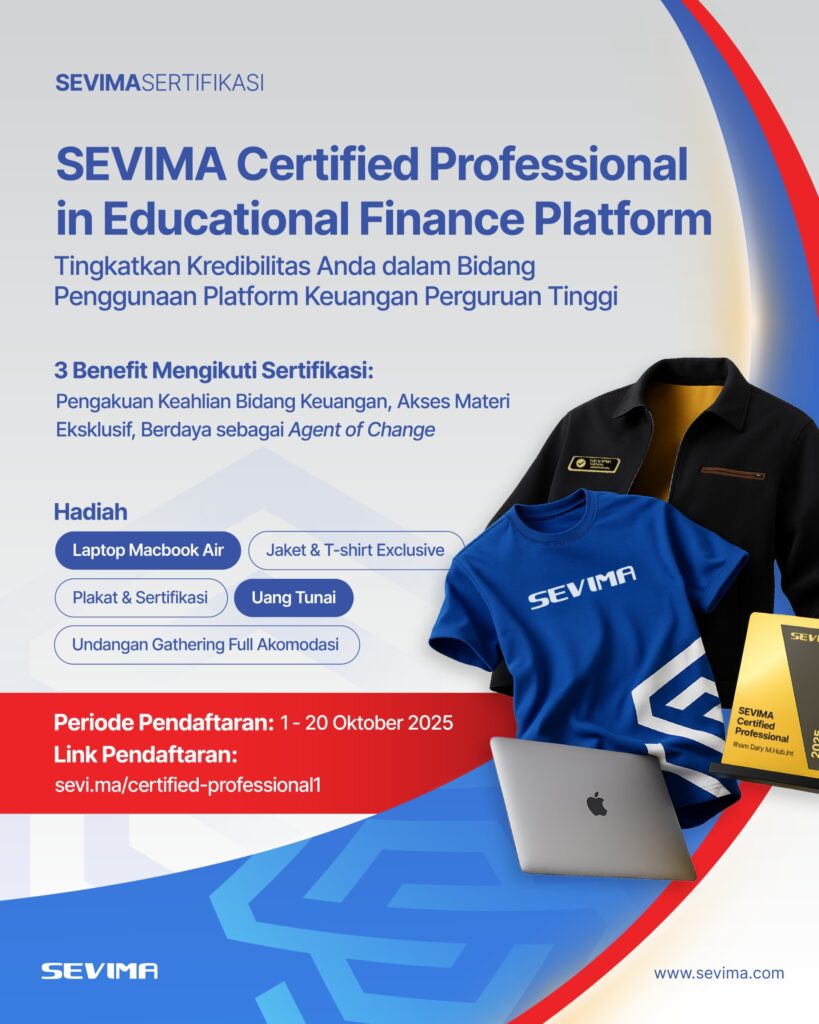 Ikuti Sertifikasi SEVIMA Certified Professional in Educational Finance ...