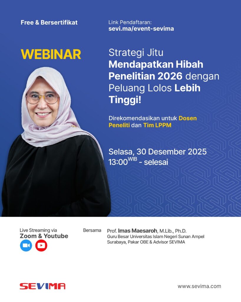 Prof. Imas Maesaroh, M.Lib., Ph.D. Jadi Narasumber Seminar SEVIMA ...